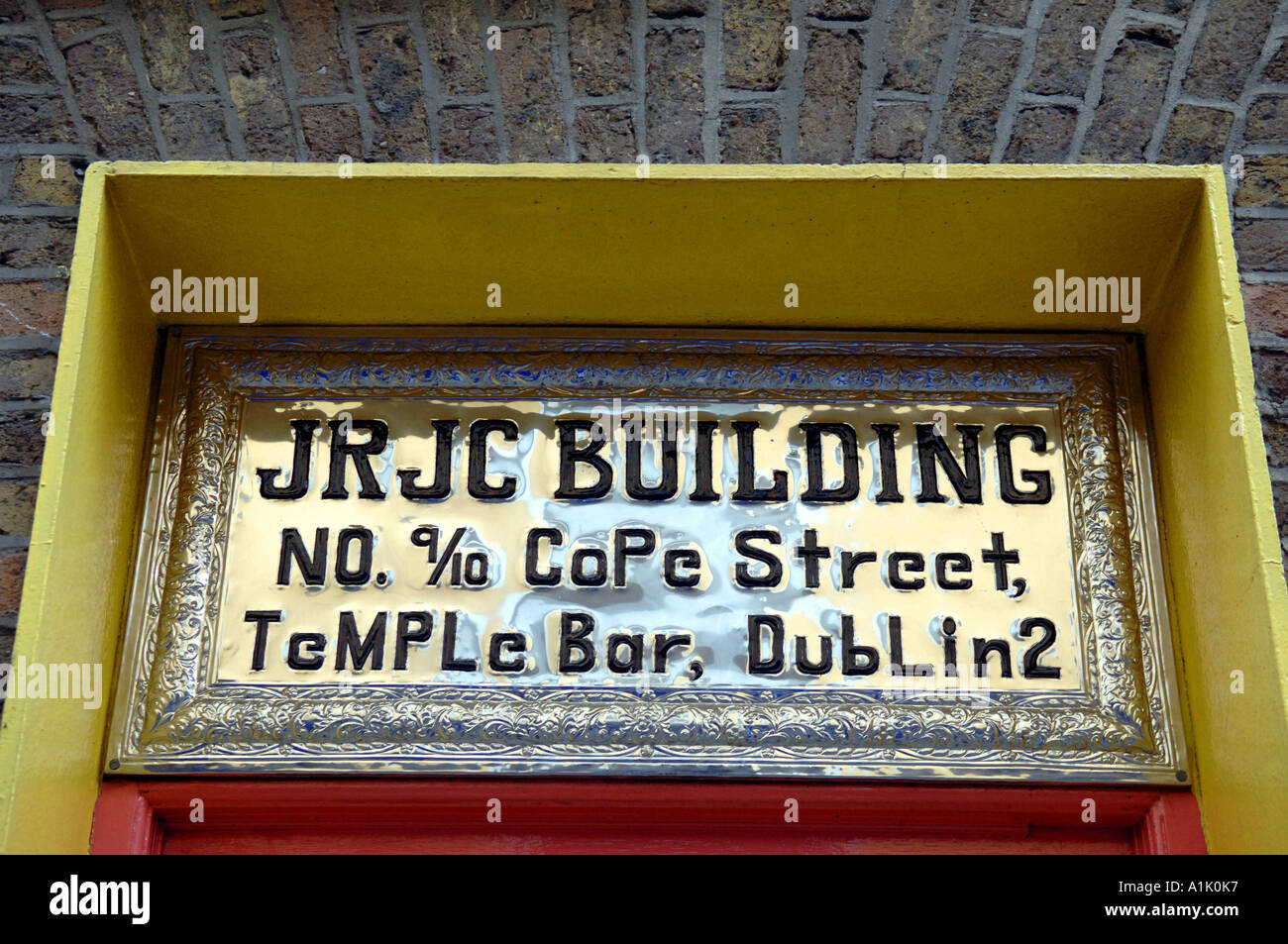 sign JRJE building cope street temple bar dublin 2 bar temple bar ...