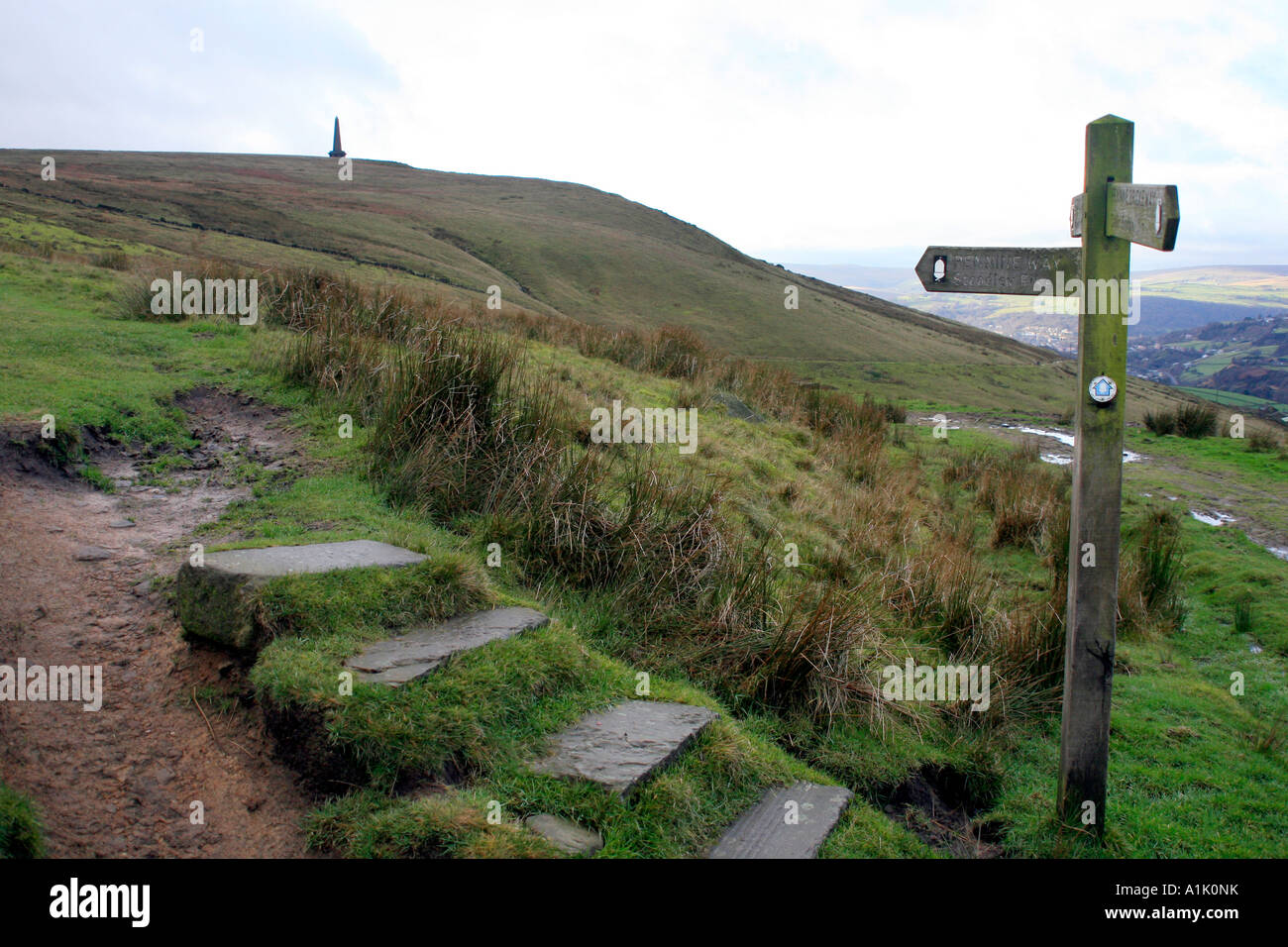 Pennine Way, West Yorkshire Stock Photo - Alamy
