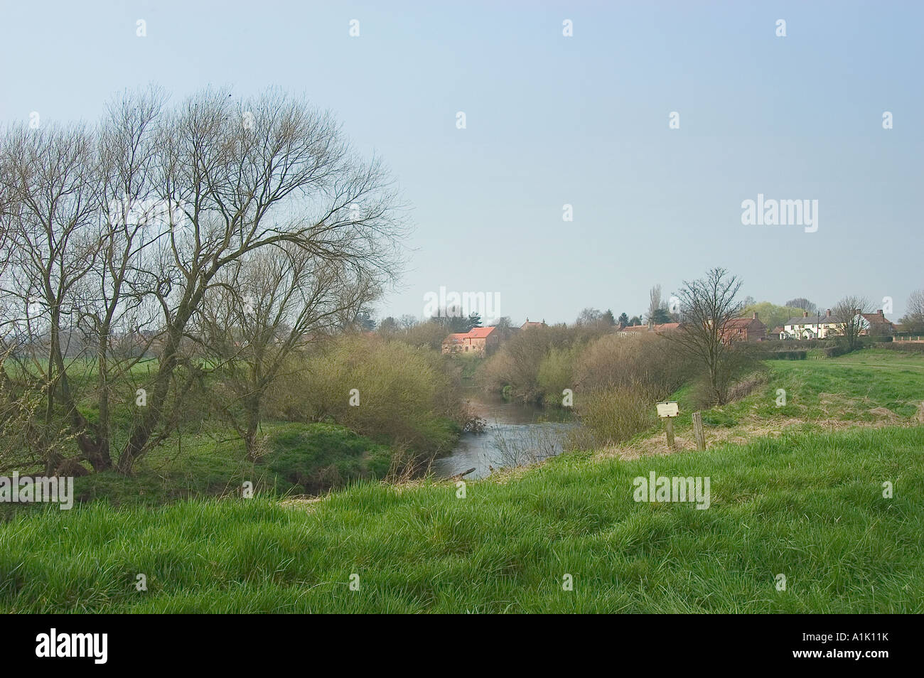 The River Nidd, Cattal, North Yorkshire, England Stock Photo - Alamy