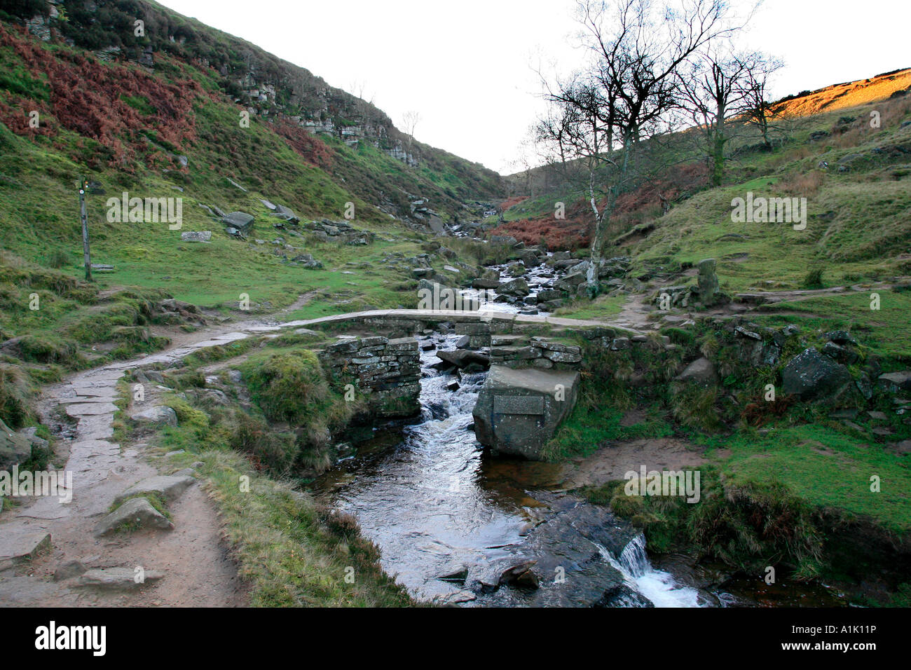 Bronte Bridge, near Haworth Stock Photo - Alamy