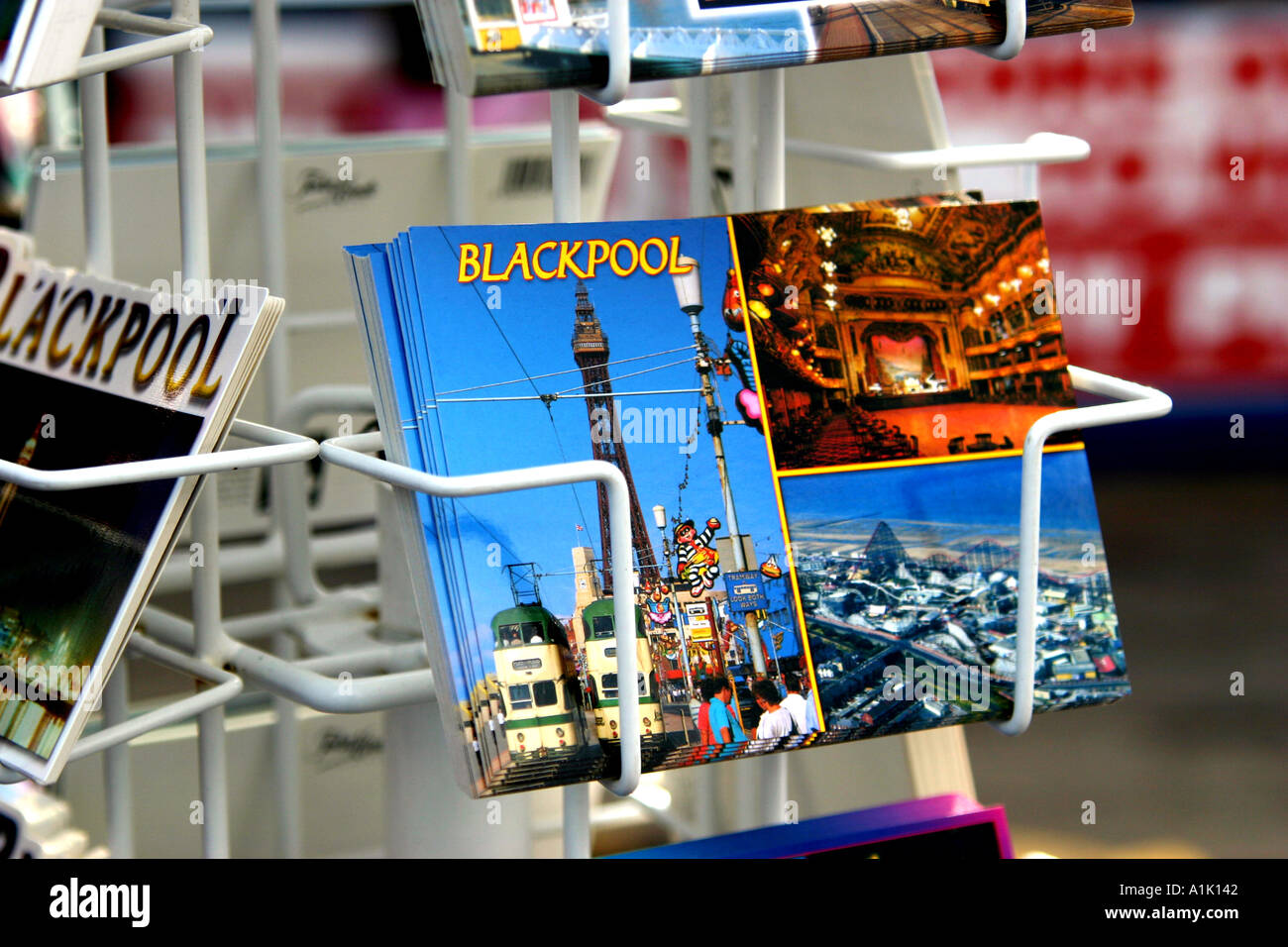 Blackpool postcard hi-res stock photography and images - Alamy