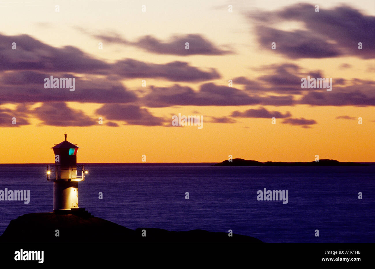 Lighthouse . Marstrand , Bohuslan , Sweden Stock Photo - Alamy