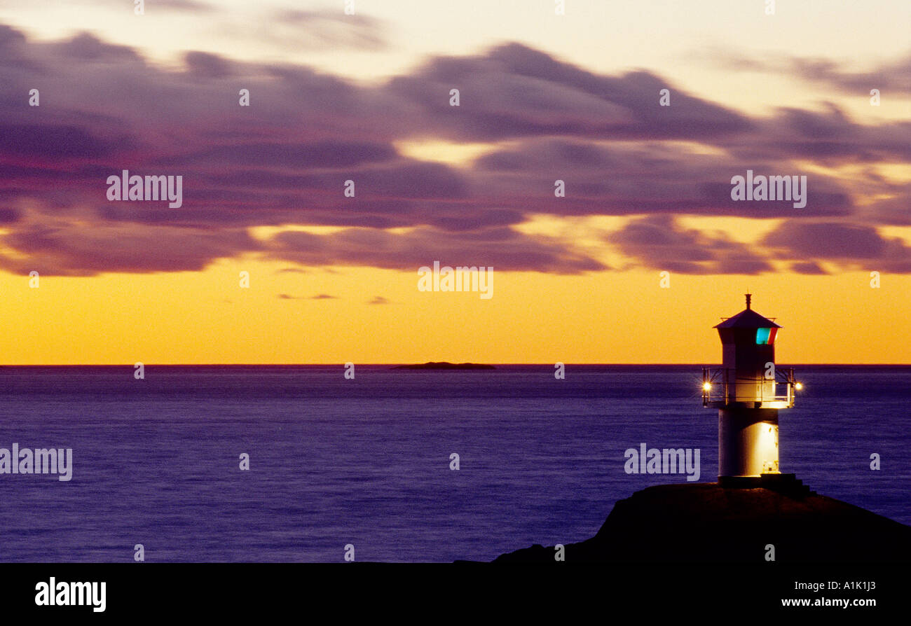 Sweden Marstrand Lighthouse Stock Photo - Alamy