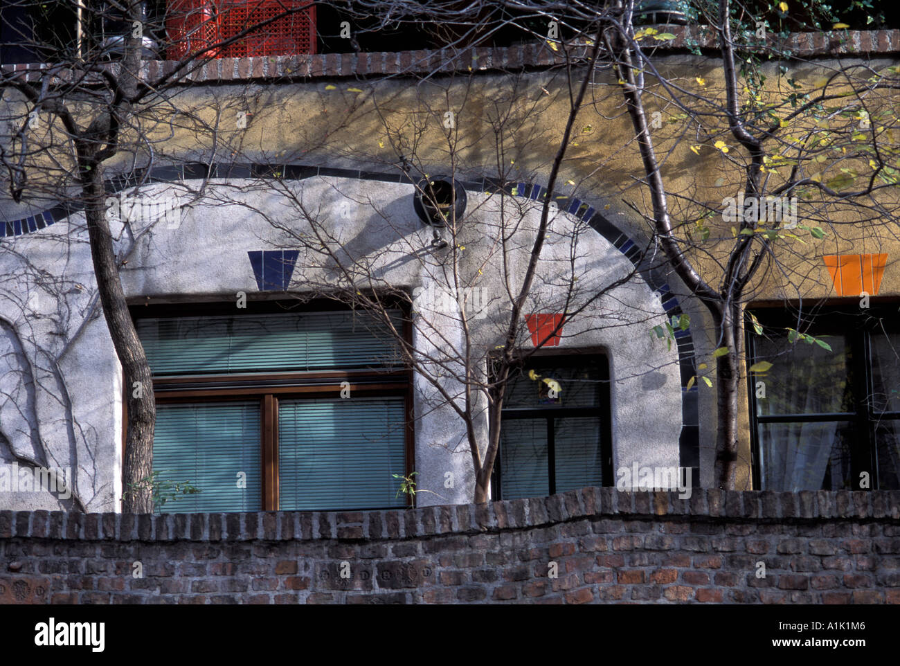 Hundertwasser memorial park hi-res stock photography and images - Alamy