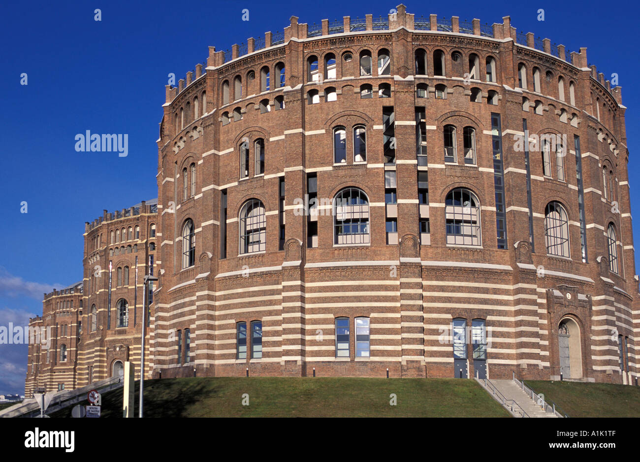 Vienna gasometers hi-res stock photography and images - Alamy