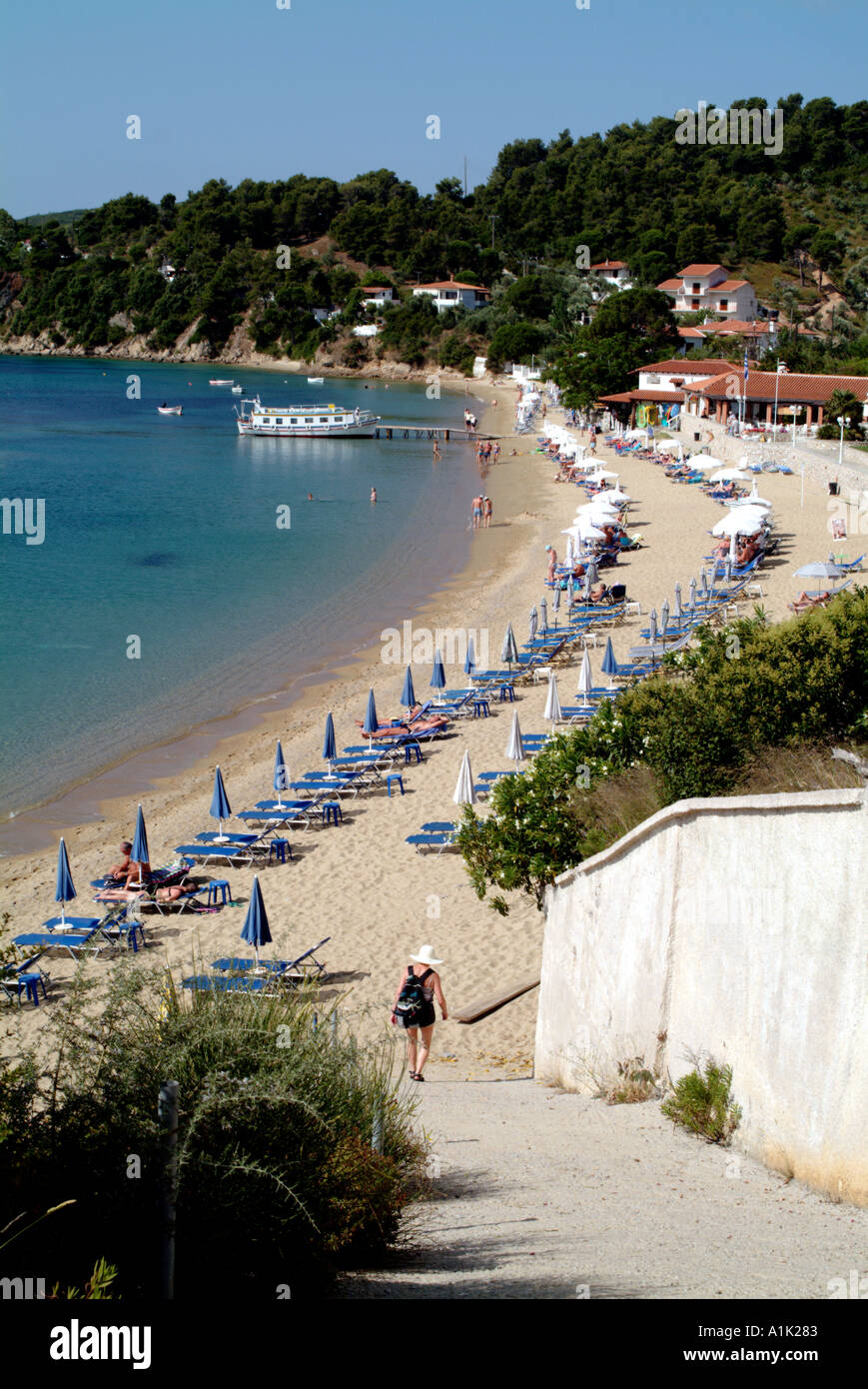 Skiathos greece beaches hi-res stock photography and images - Alamy