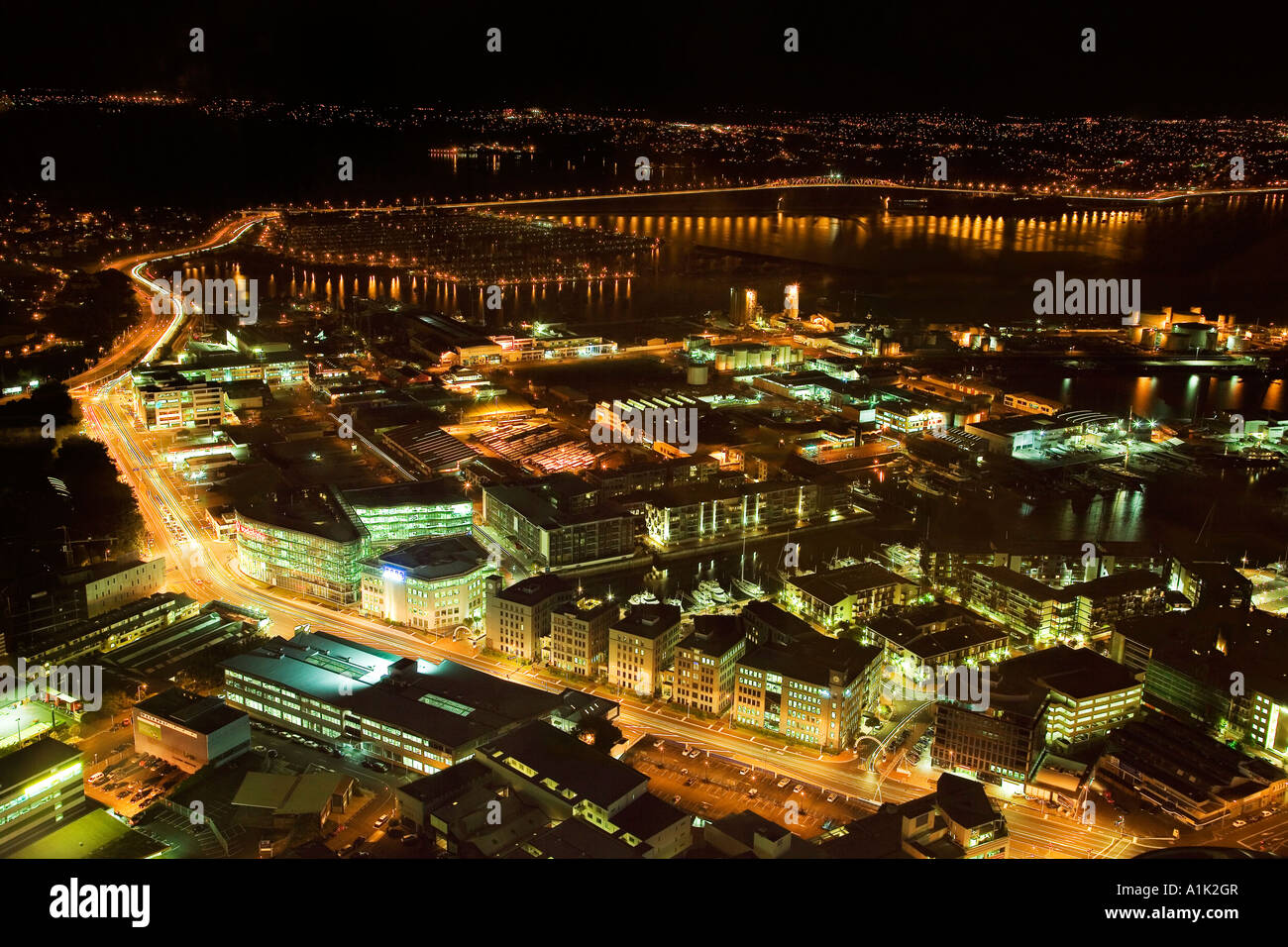 Fanshawe Street and Northern Motorway Auckland North Island New Zealand ...