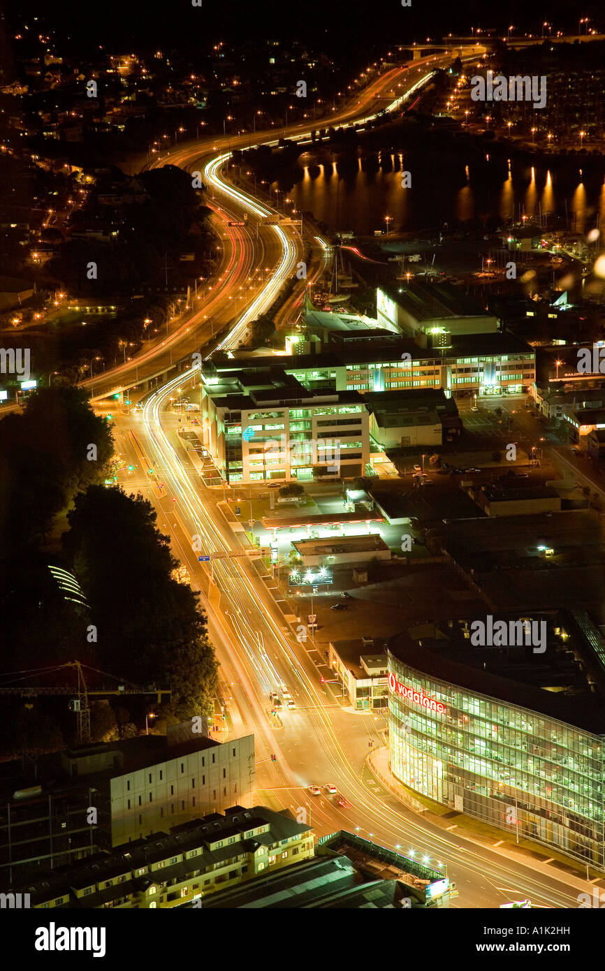 Fanshawe Street and Northern Motorway Auckland North Island New Zealand ...
