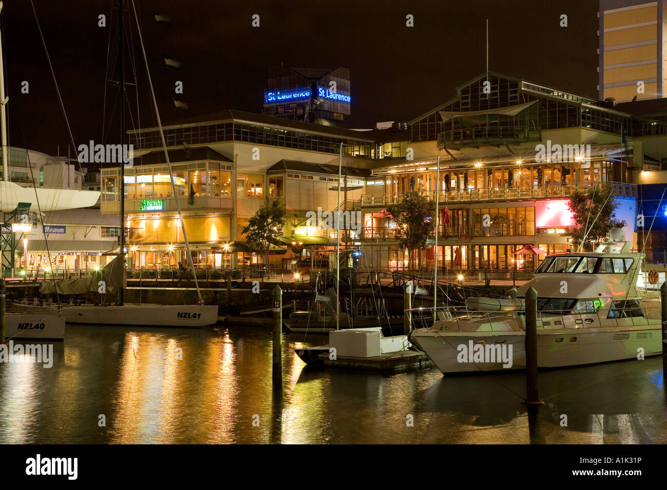 Auckland viaduct restaurants hi-res stock photography and images - Alamy
