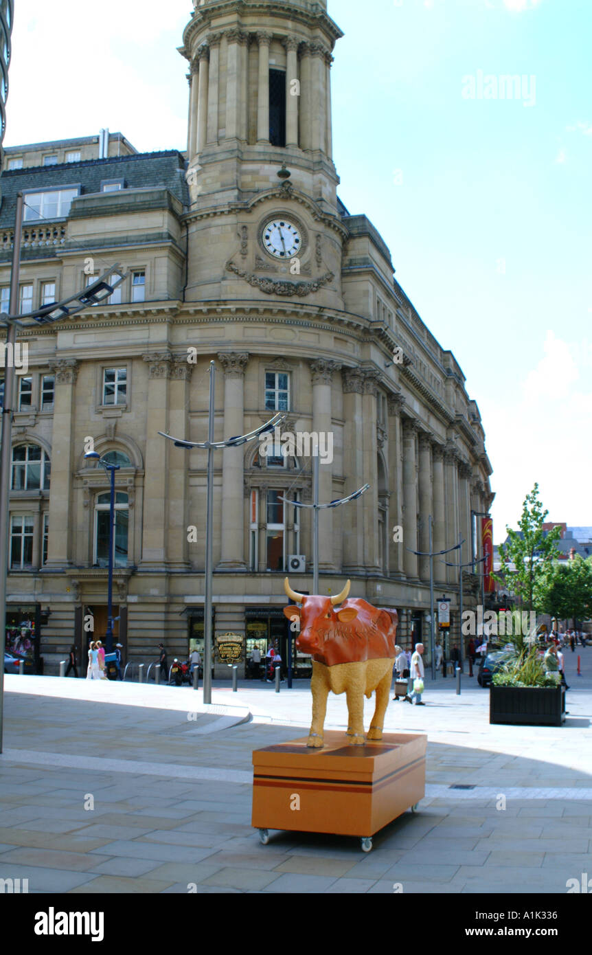 Cow Parade Manchester Stock Photo - Alamy