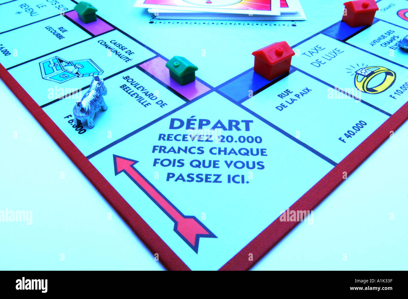 French Monopoly High Resolution Stock Photography and Images - Alamy