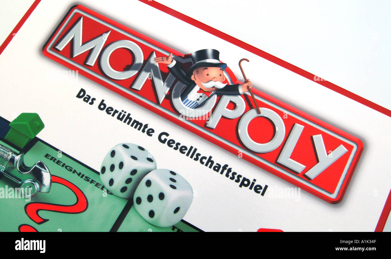 German Monopoly Board Stock Photo - Alamy