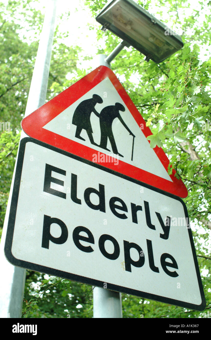 Beware elderly people hi-res stock photography and images - Alamy
