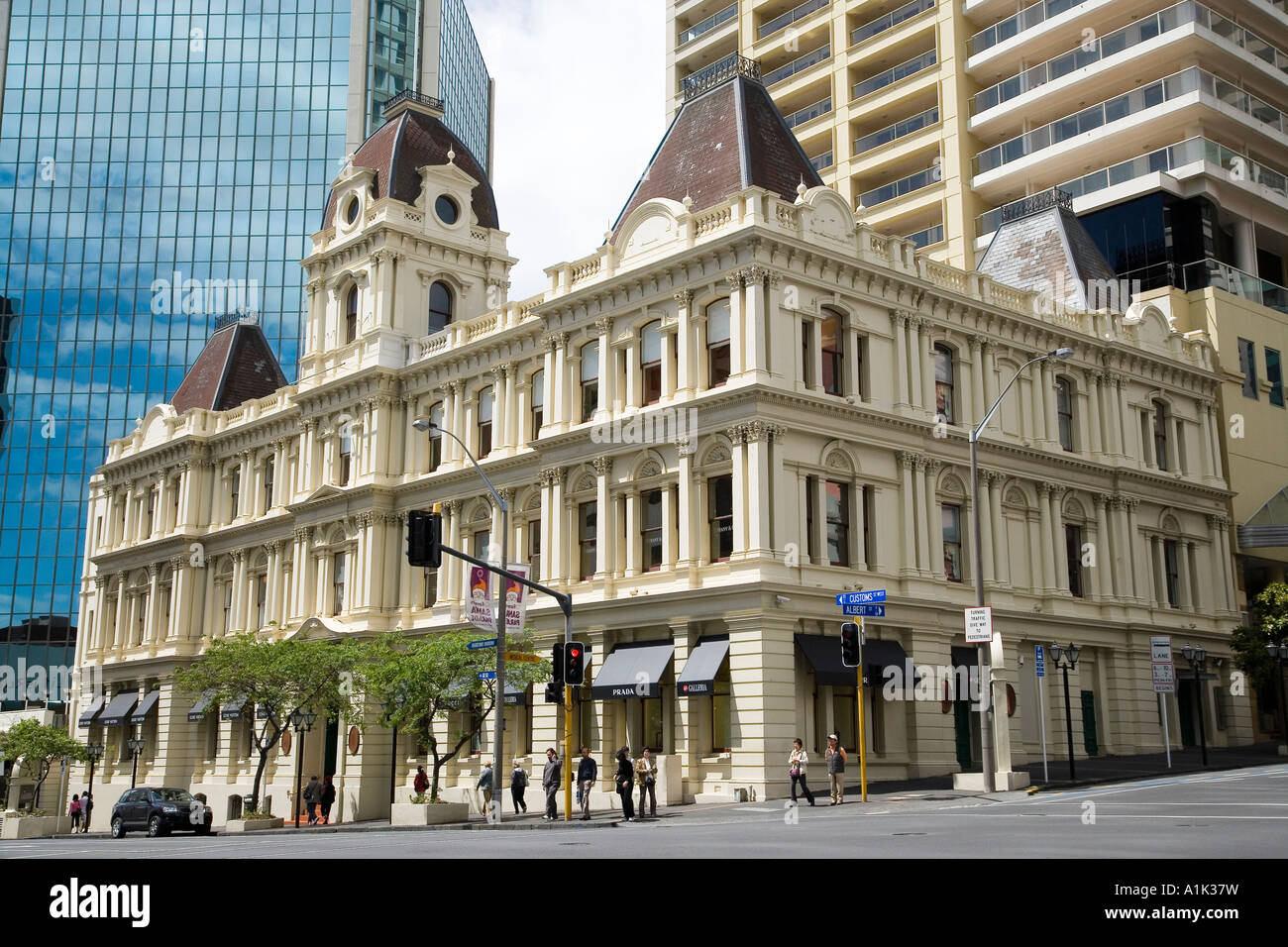 Auckland old custom house hi-res stock photography and images - Alamy
