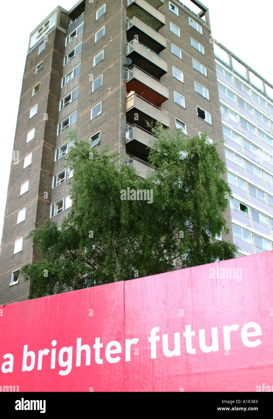High Rise Flats Stock Photo - Alamy