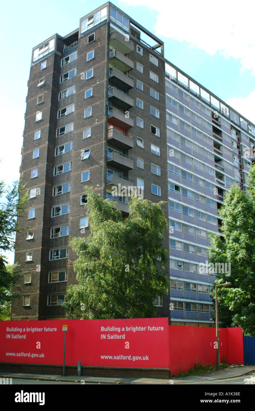 High Rise Flats Stock Photo - Alamy