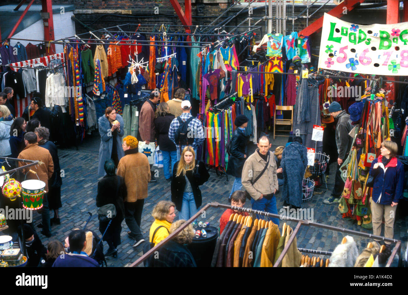 People in crowded shopping centre in London suburb Stock Photo - Alamy