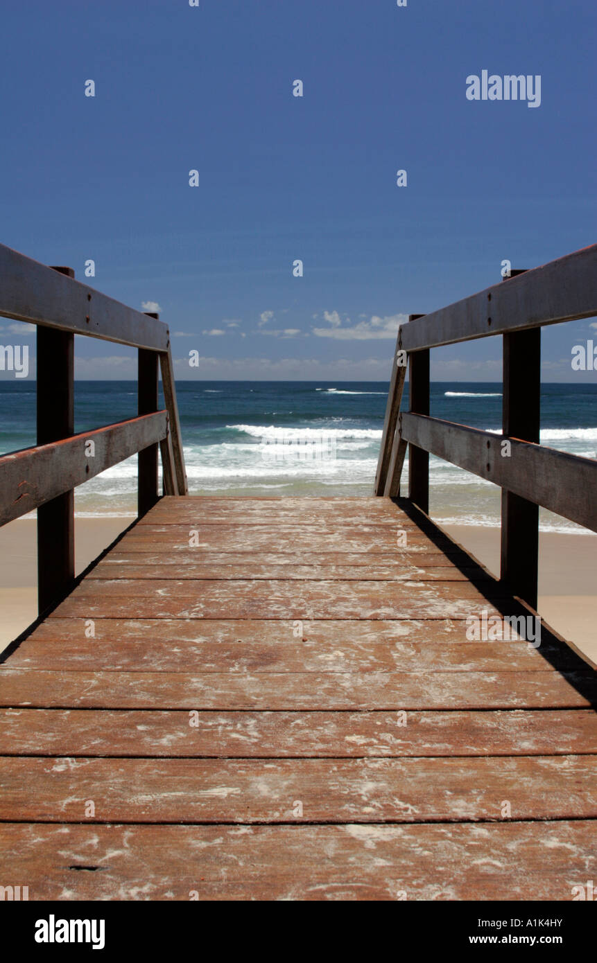 Dicky beach Caloundra Stock Photo - Alamy