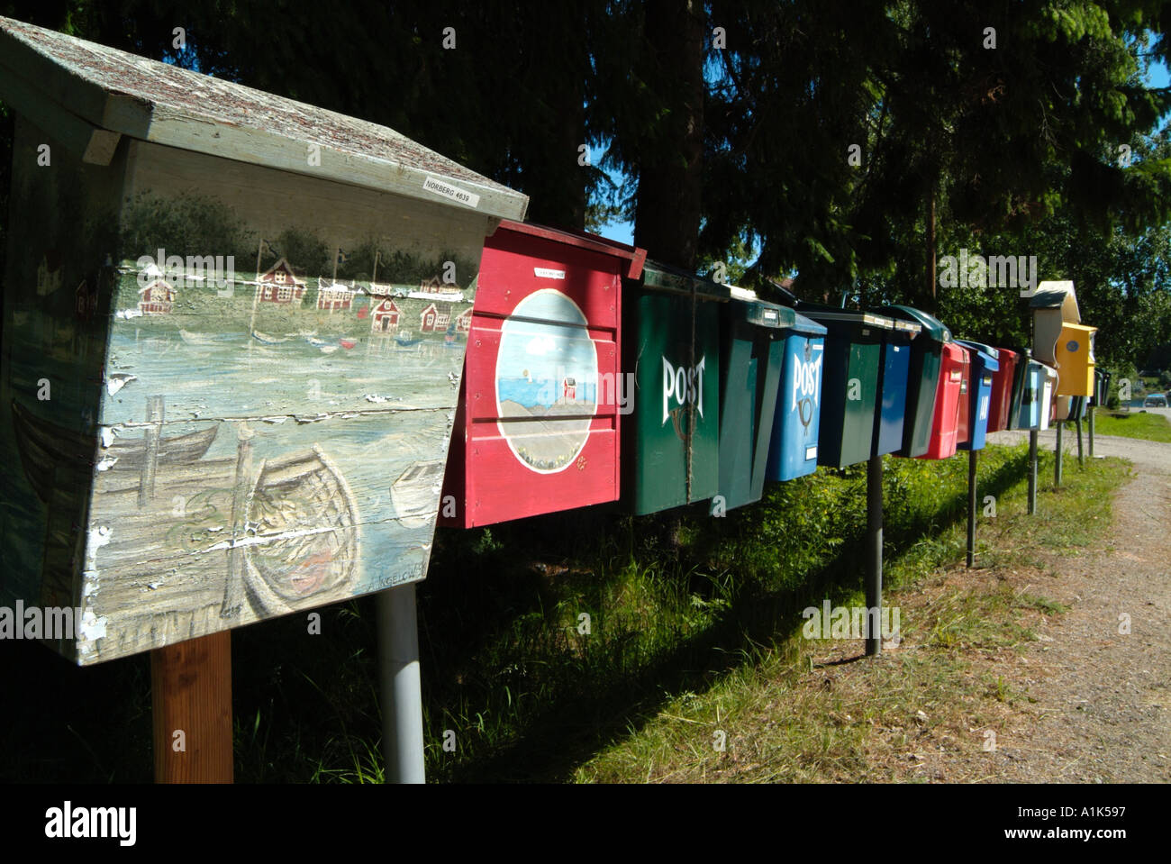 Swedish mail service hi-res stock photography and images - Alamy