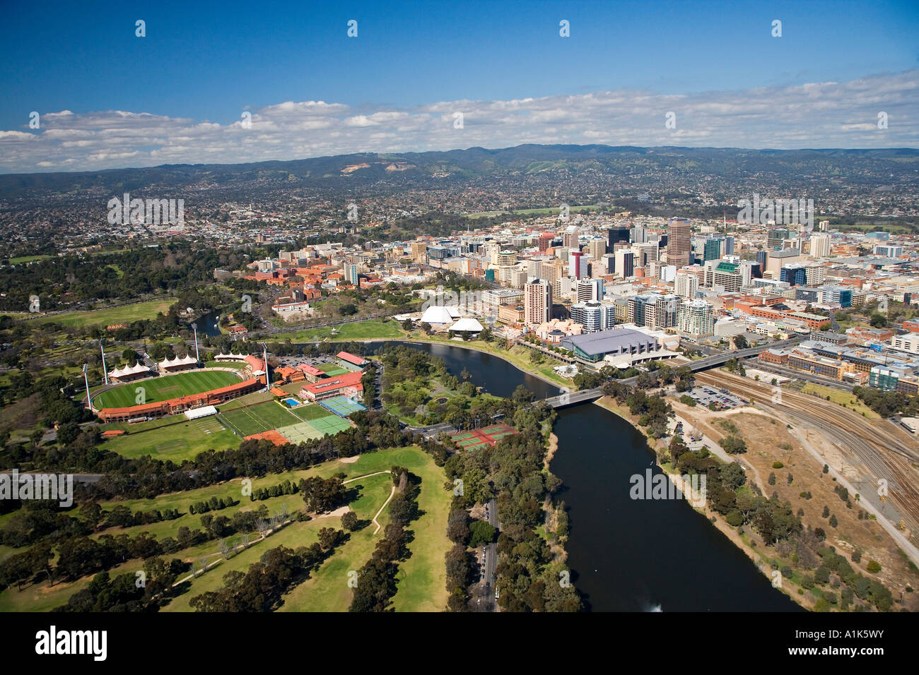 Adelaide australia parklands parks hi-res stock photography and images ...
