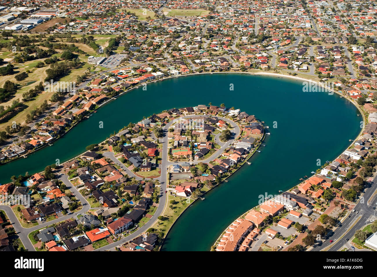 Adelaide aerial west hi-res stock photography and images - Alamy