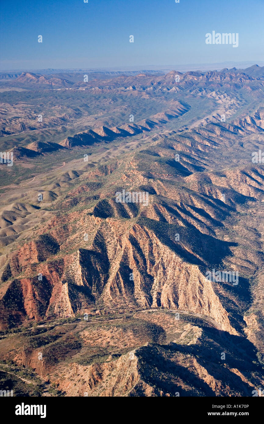 Brachina Gorge Heyson Range Flinders Ranges National Park South ...