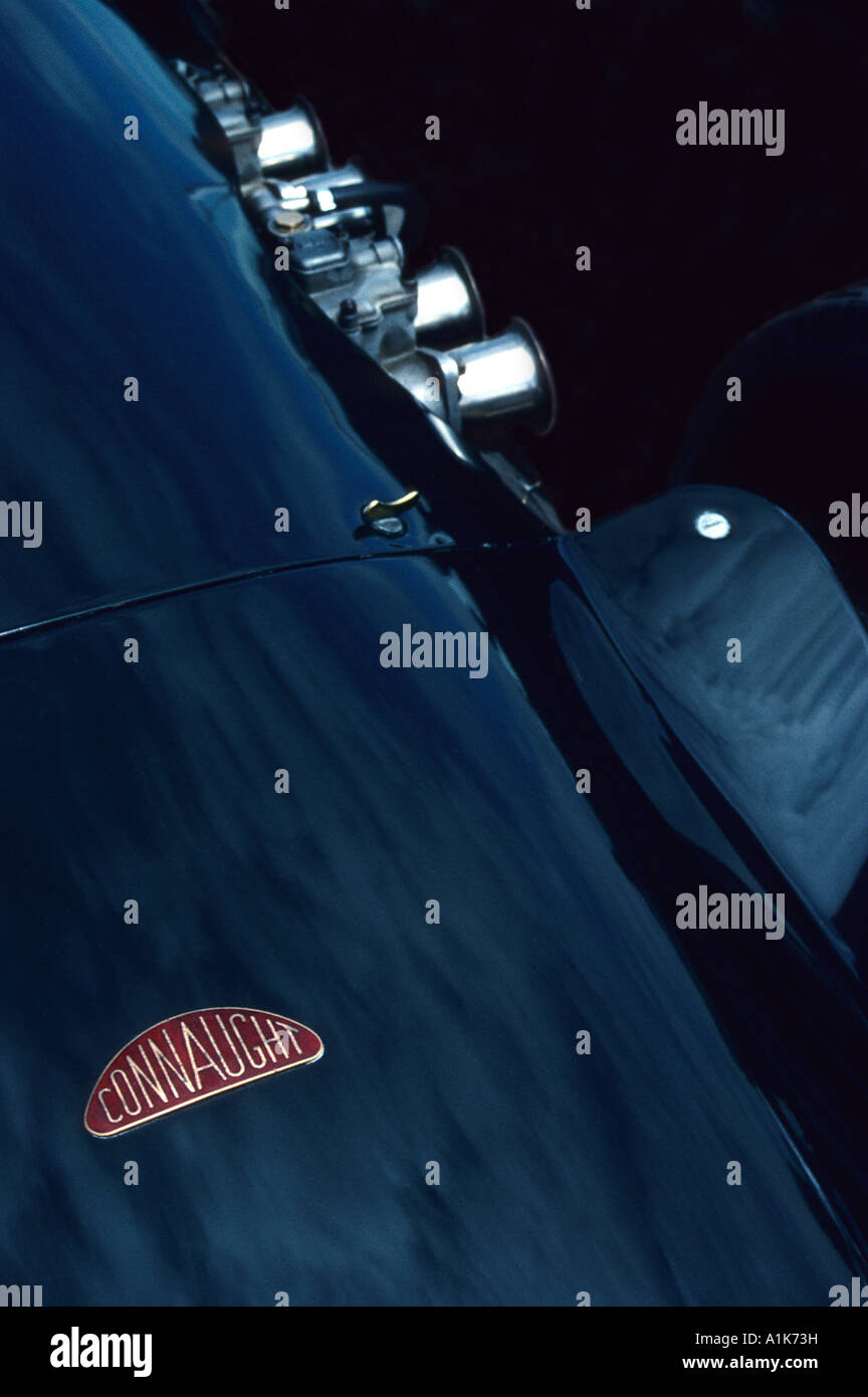 Connaught car badge. English car manufacturer 1949 to 1959 Stock Photo ...