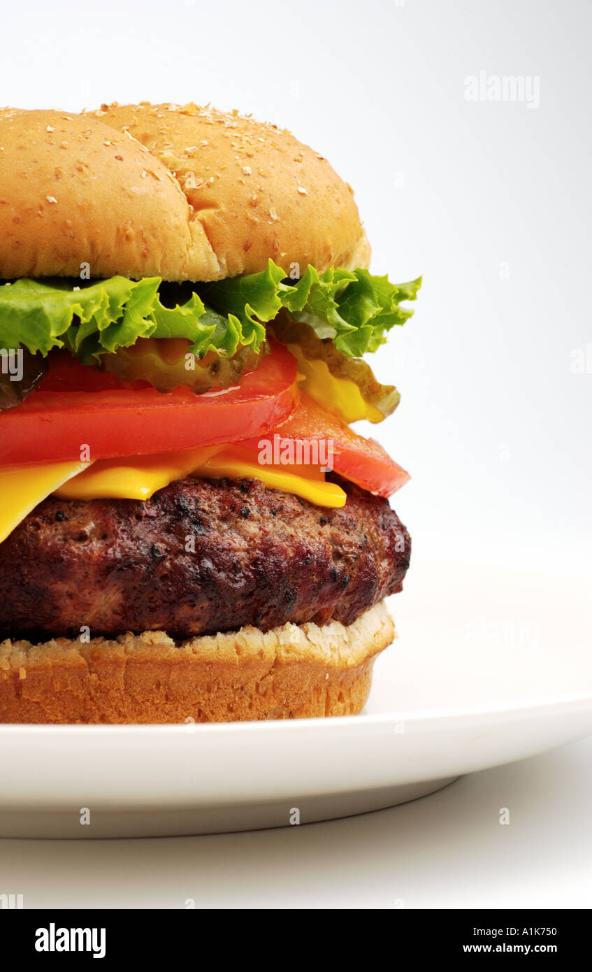 Fast food plate Cut Out Stock Images & Pictures - Alamy