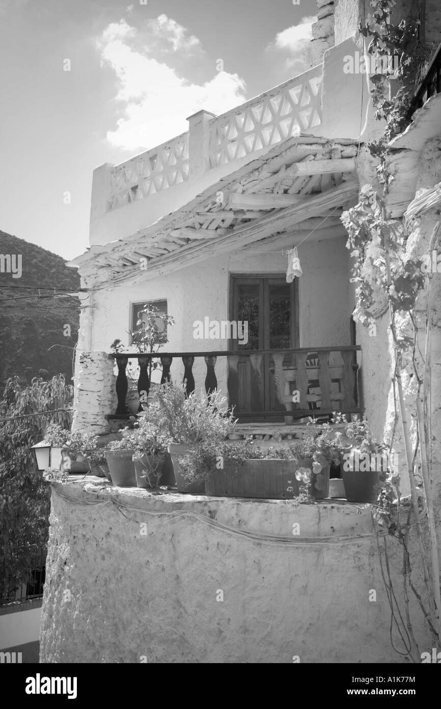 Traditional house village of Ferreirola La Taha Las Alpujarras ...