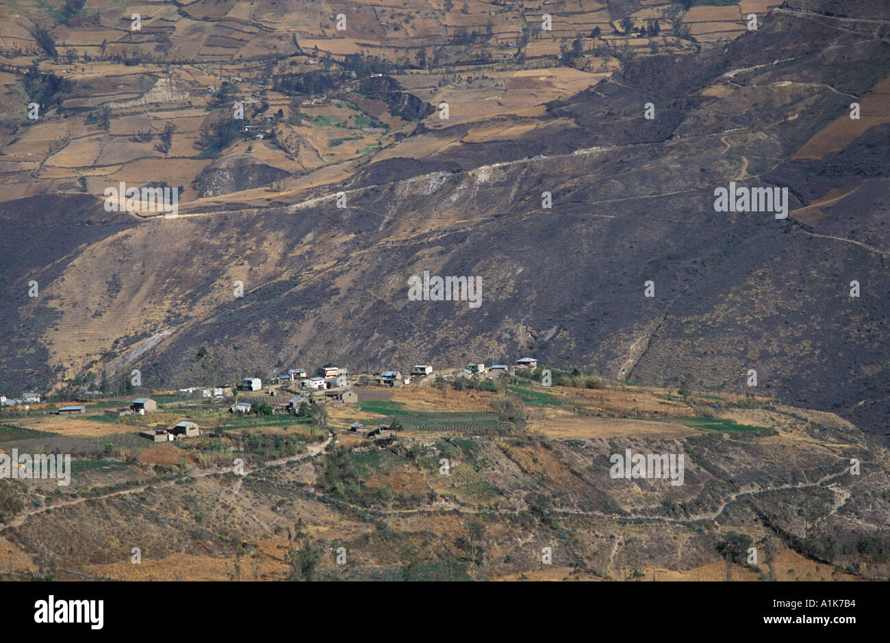 Ecuador rural countryside fields hi-res stock photography and images ...