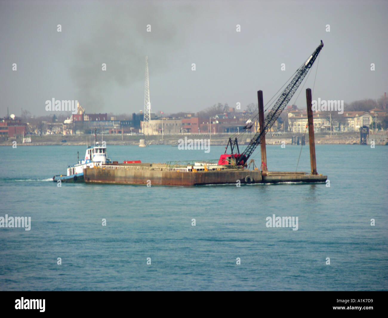 Lake freighter st clair river hi-res stock photography and images - Alamy