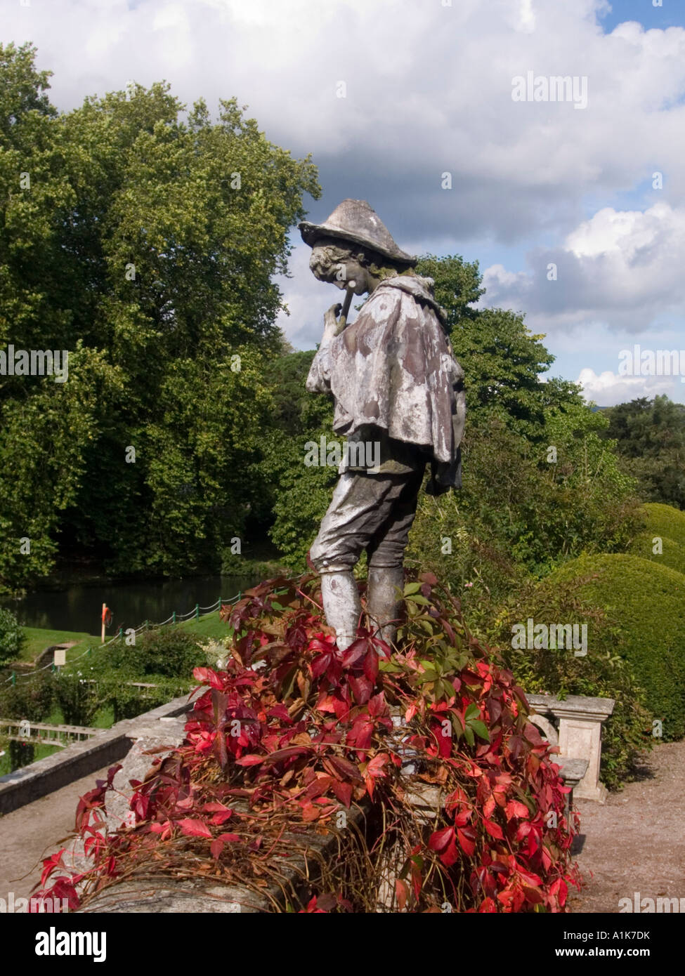 Statue of Piper at St Fagans Castle The Museum of Welsh Life Cardiff ...