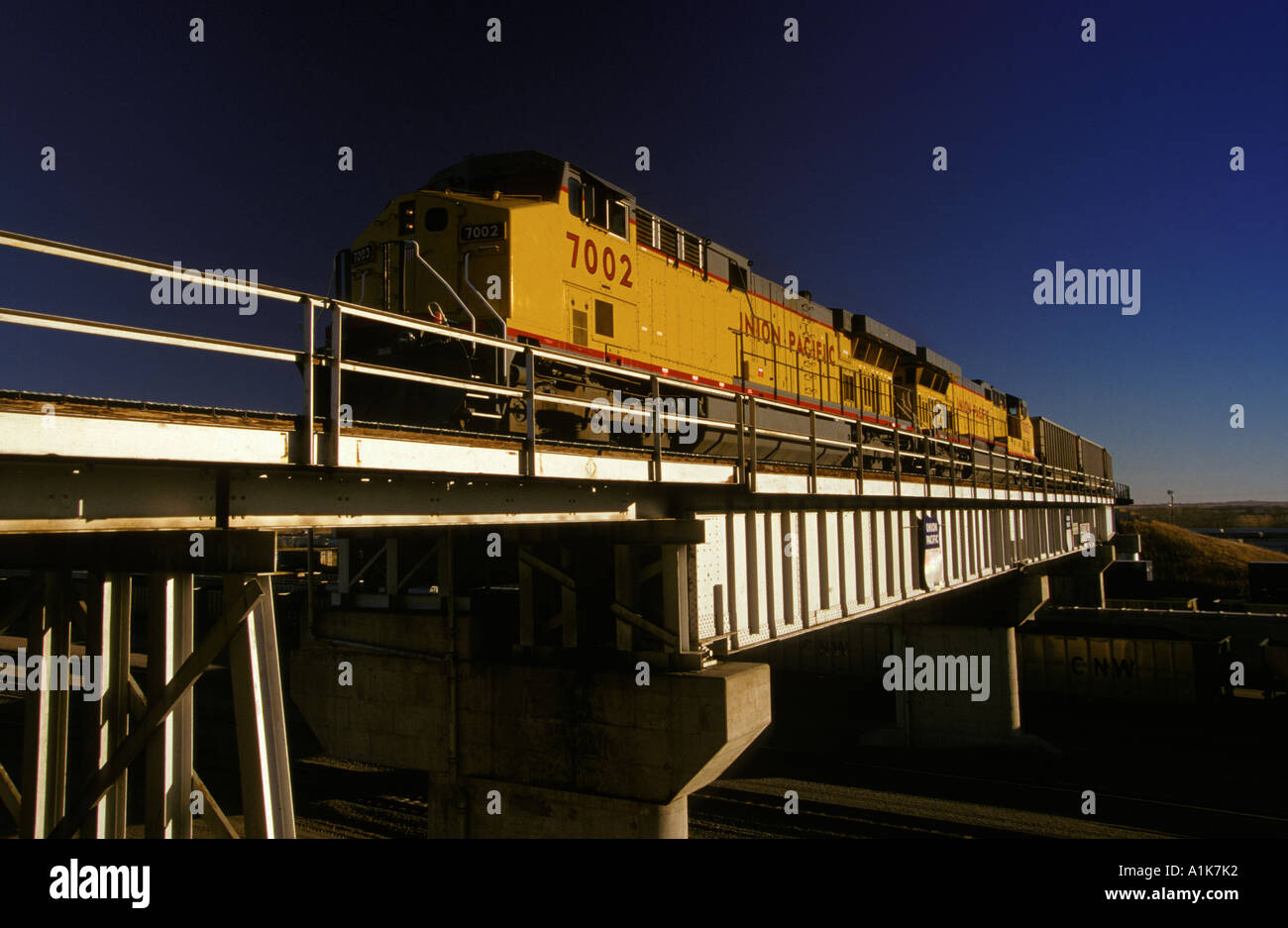 Union pacific railroad bridge hi-res stock photography and images - Alamy