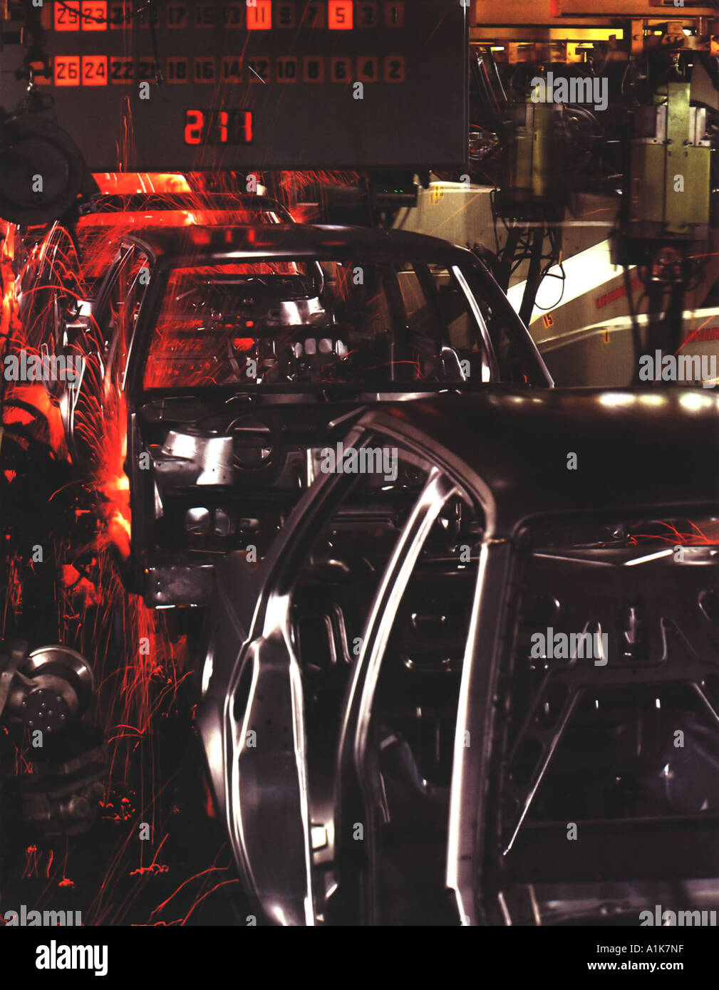 automobile assembly line Stock Photo - Alamy