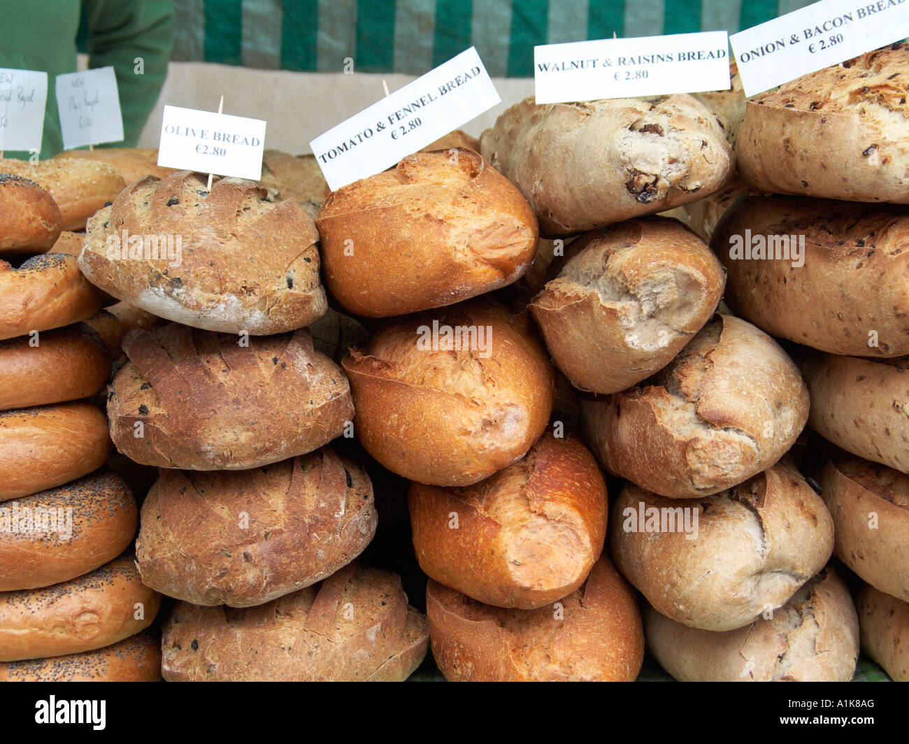Bread at the market Stock Photo - Alamy