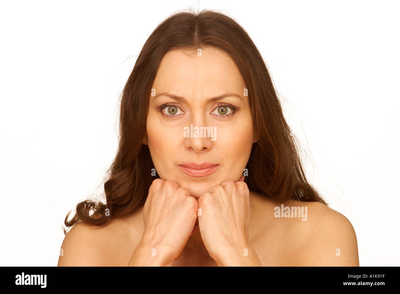 MR Pouting woman Stock Photo - Alamy