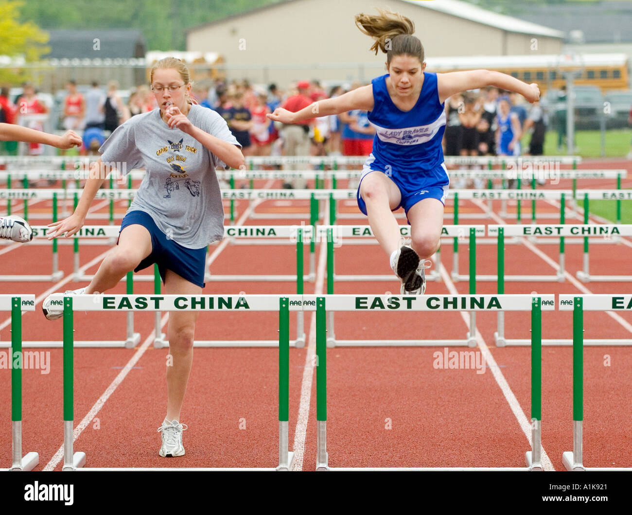 Middle School Track High Resolution Stock Photography and Images - Alamy