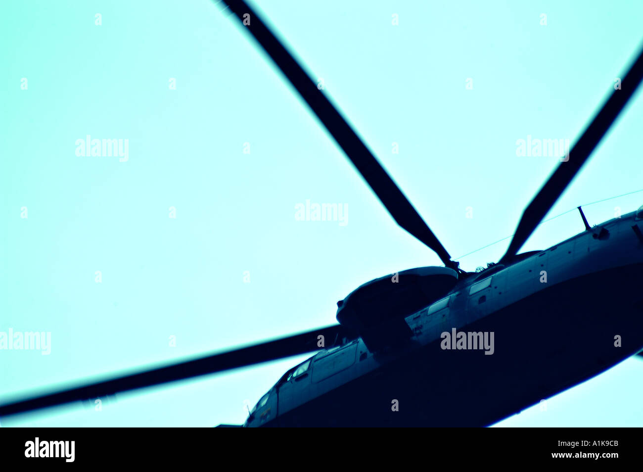 Powerful military helicopter flying low hi-res stock photography and ...