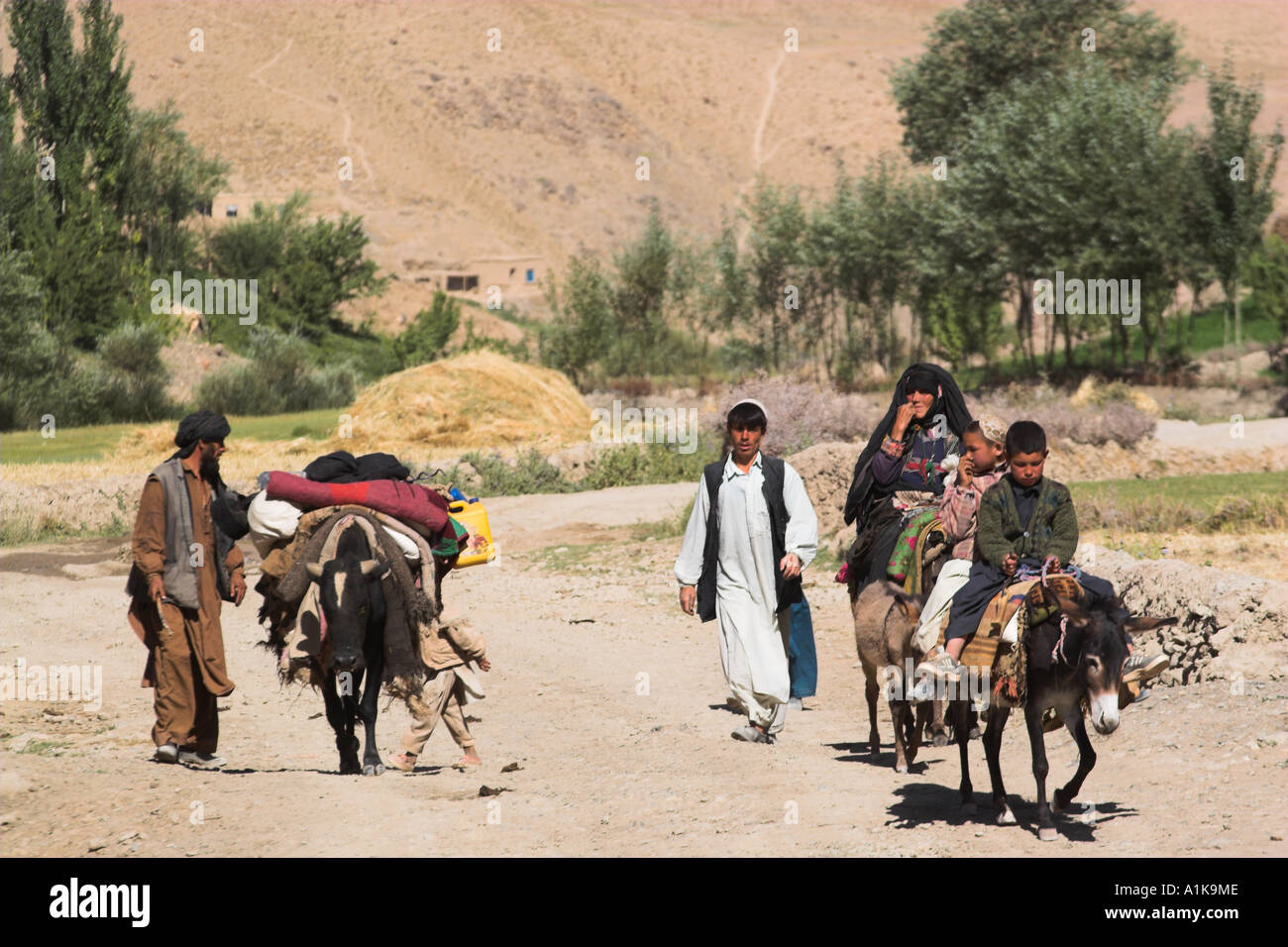 AFGHANISTAN between Chakhcharan and Jam Pal Kotal i Guk Aimaq people ...