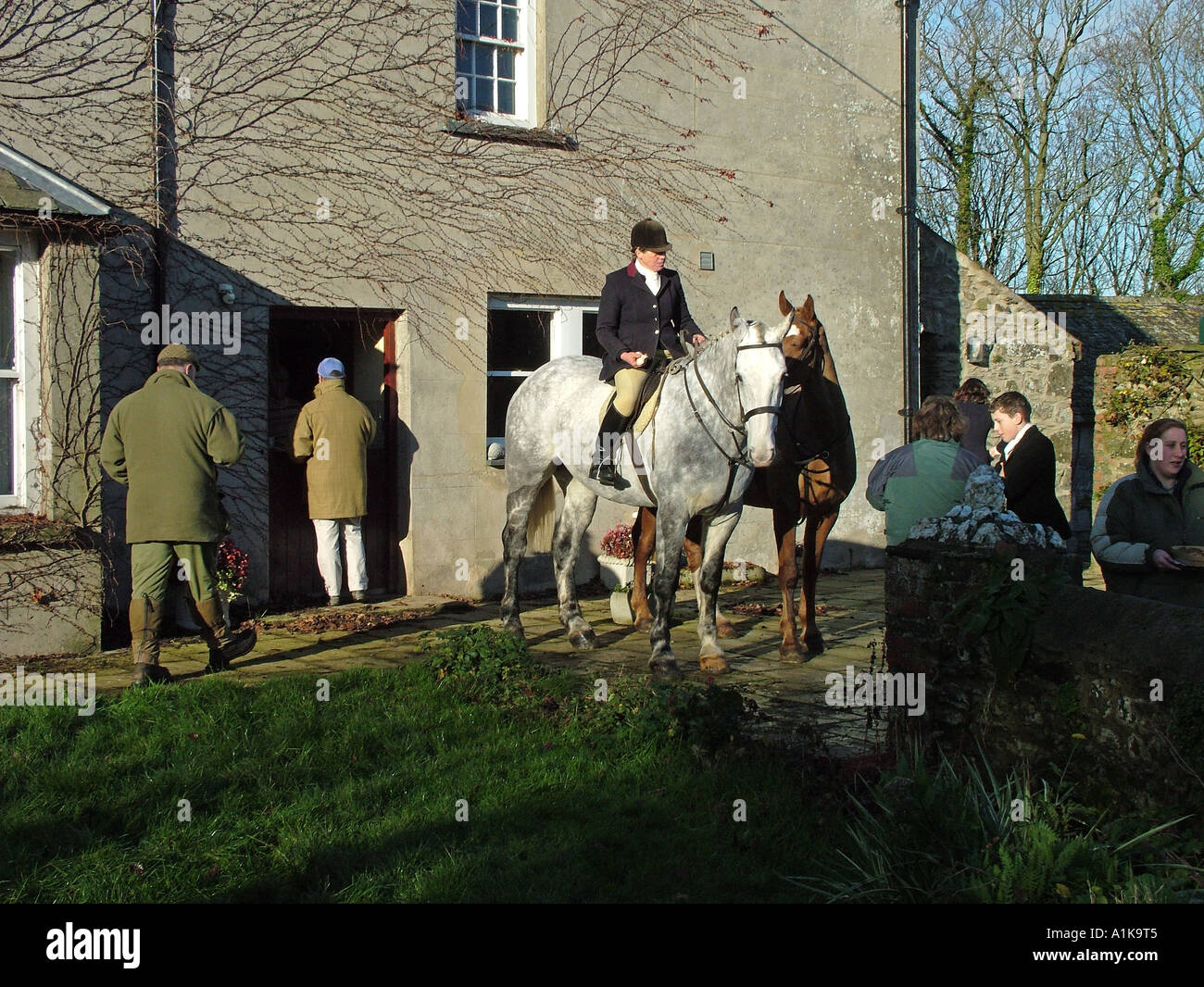 Hunting just before the ban 2005 Stock Photo - Alamy