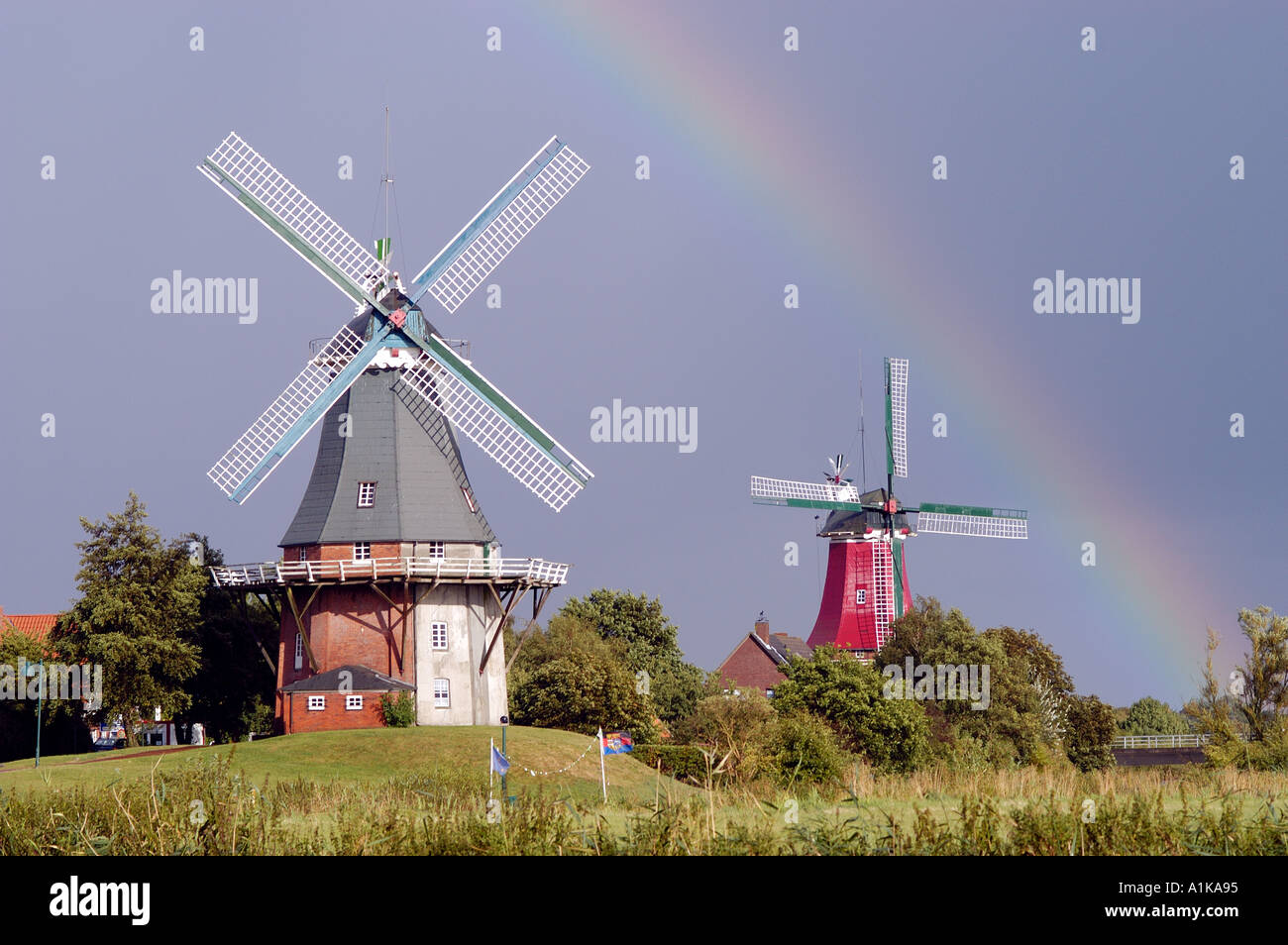 Historic windmill in greetsiel hi-res stock photography and images - Alamy