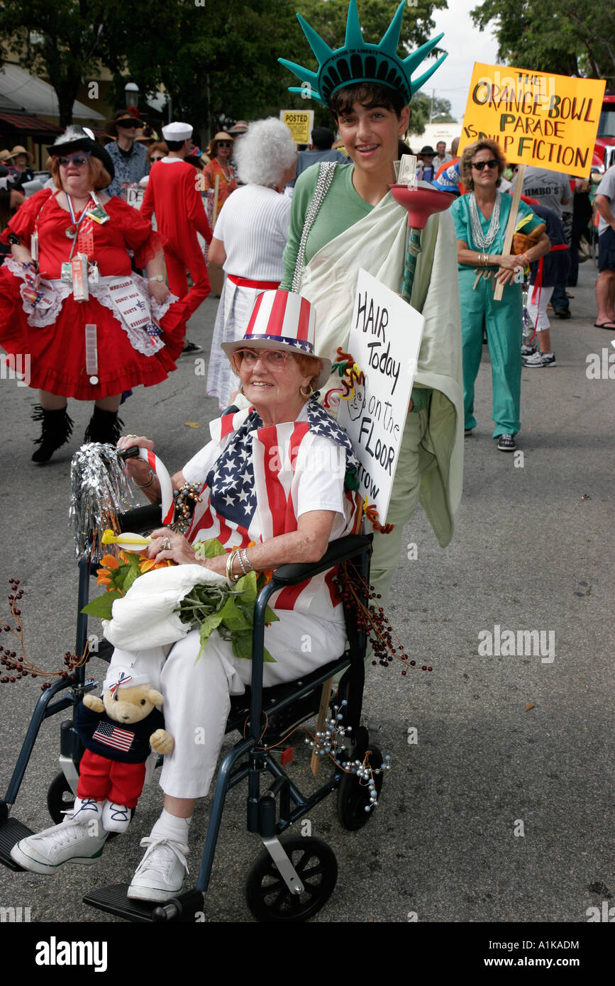 Florida Coconut Grove,King Mango Strut,annual satire parade,funny,humor ...