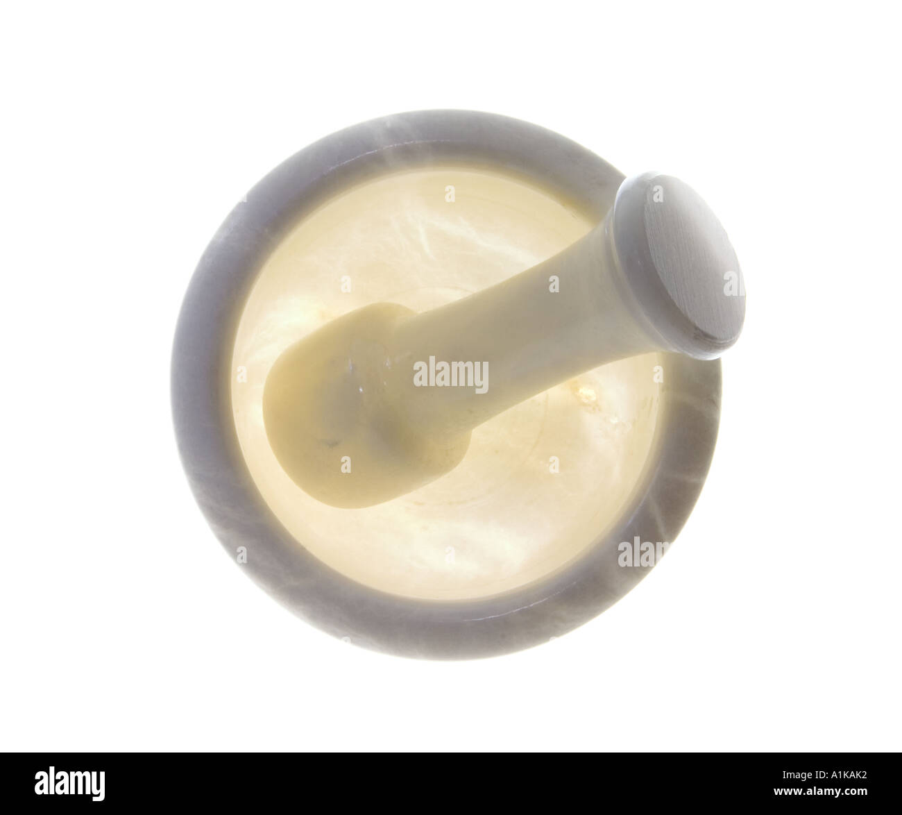 Marble pestle and mortar Stock Photo - Alamy