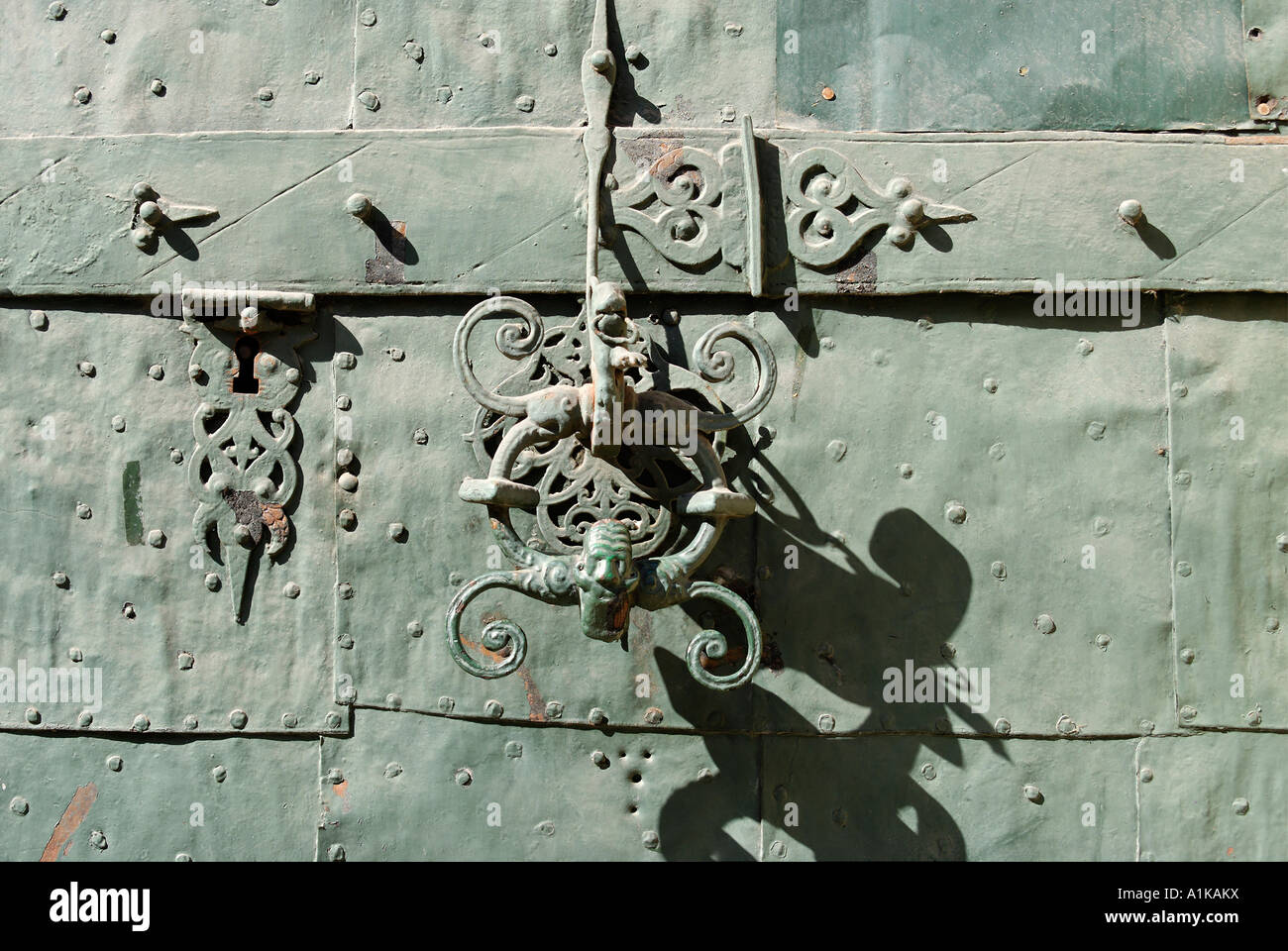 Landeszeughaus armory Herrengasse Graz capital of Styria Austria gate ...