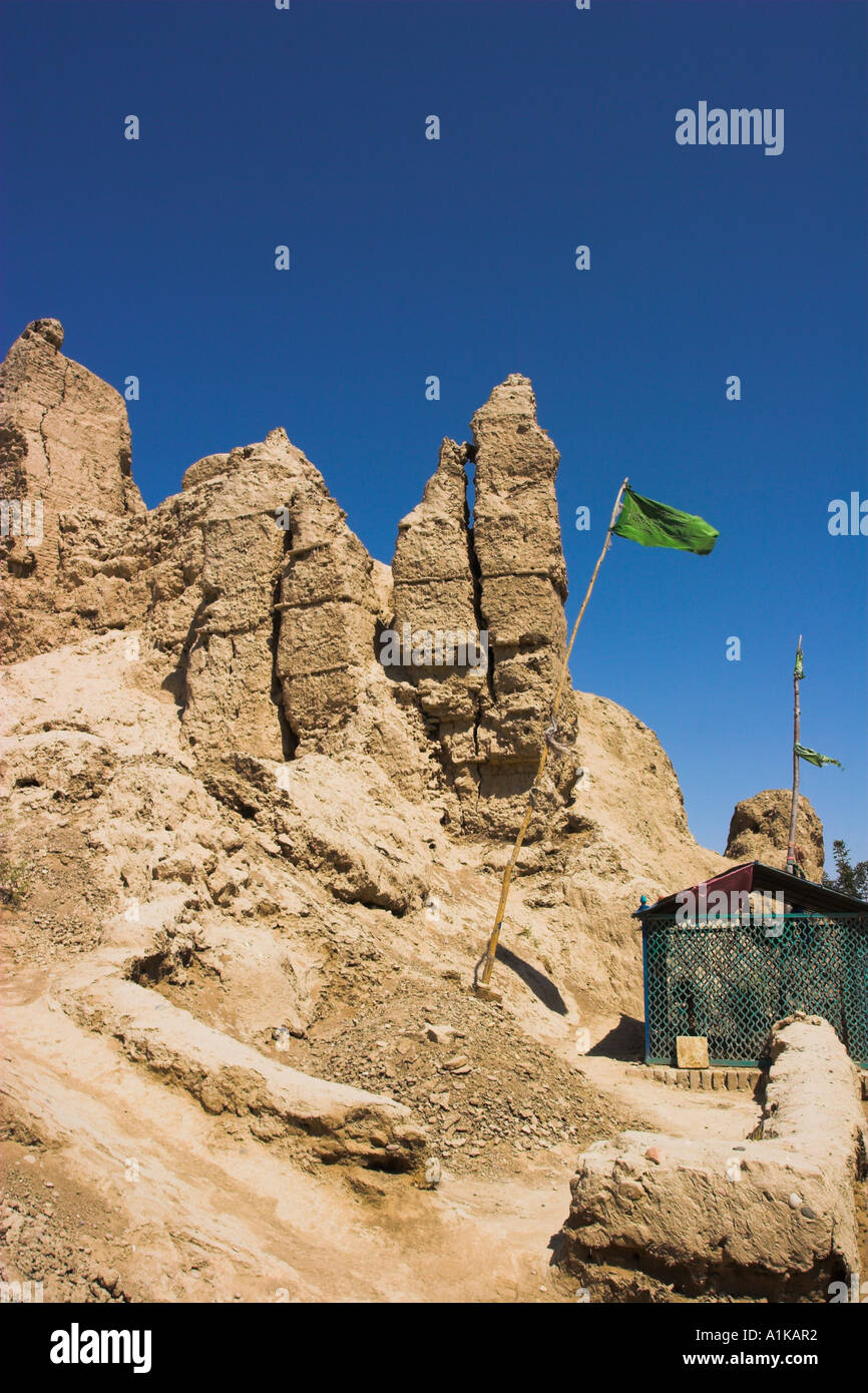 AFGHANISTAN Balkh Mother of Cities Shrine Ancient walls of Balkh Stock ...