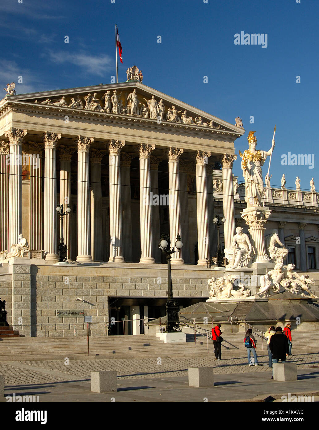 Parliament building, Vienna, Austria Stock Photo - Alamy