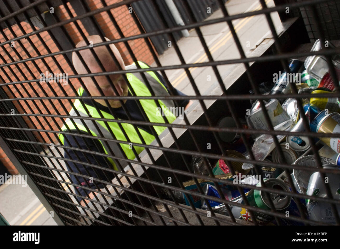 Waste Recycling Street Collection Stock Photo - Alamy
