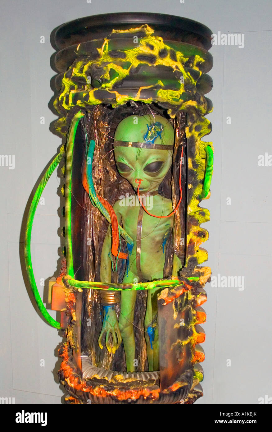 Alien in a pod at a gift shop in Roswell New Mexico Stock Photo - Alamy