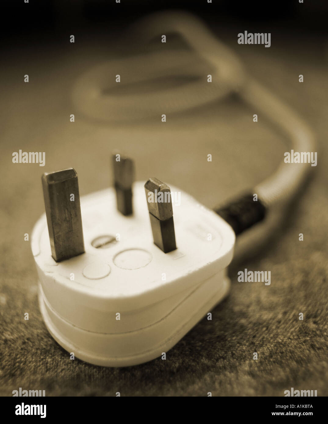 Electric plug not in use Stock Photo - Alamy