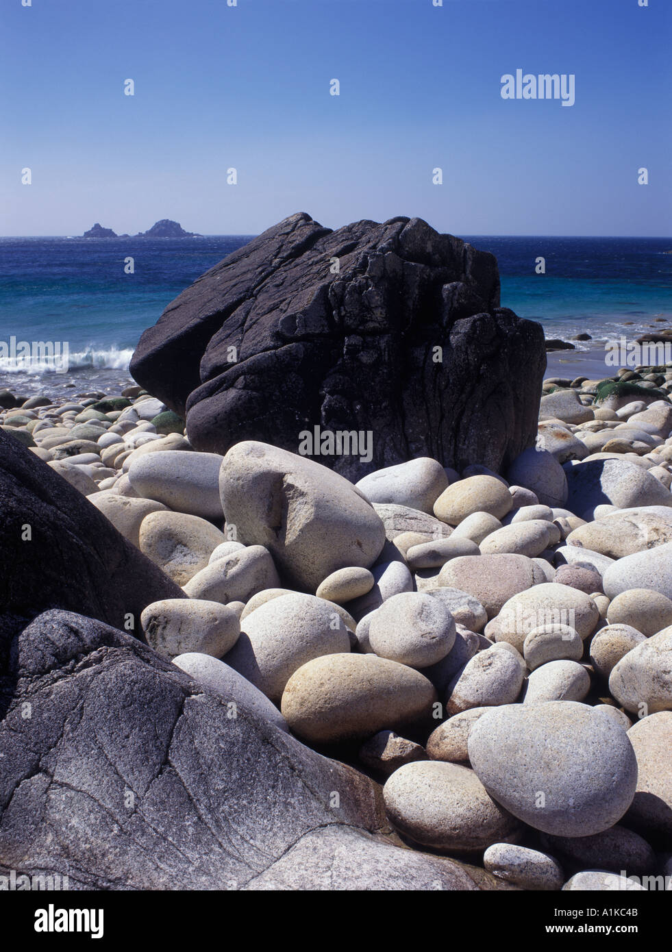 Pen Nanven beach in West Cornwall England UK Stock Photo - Alamy